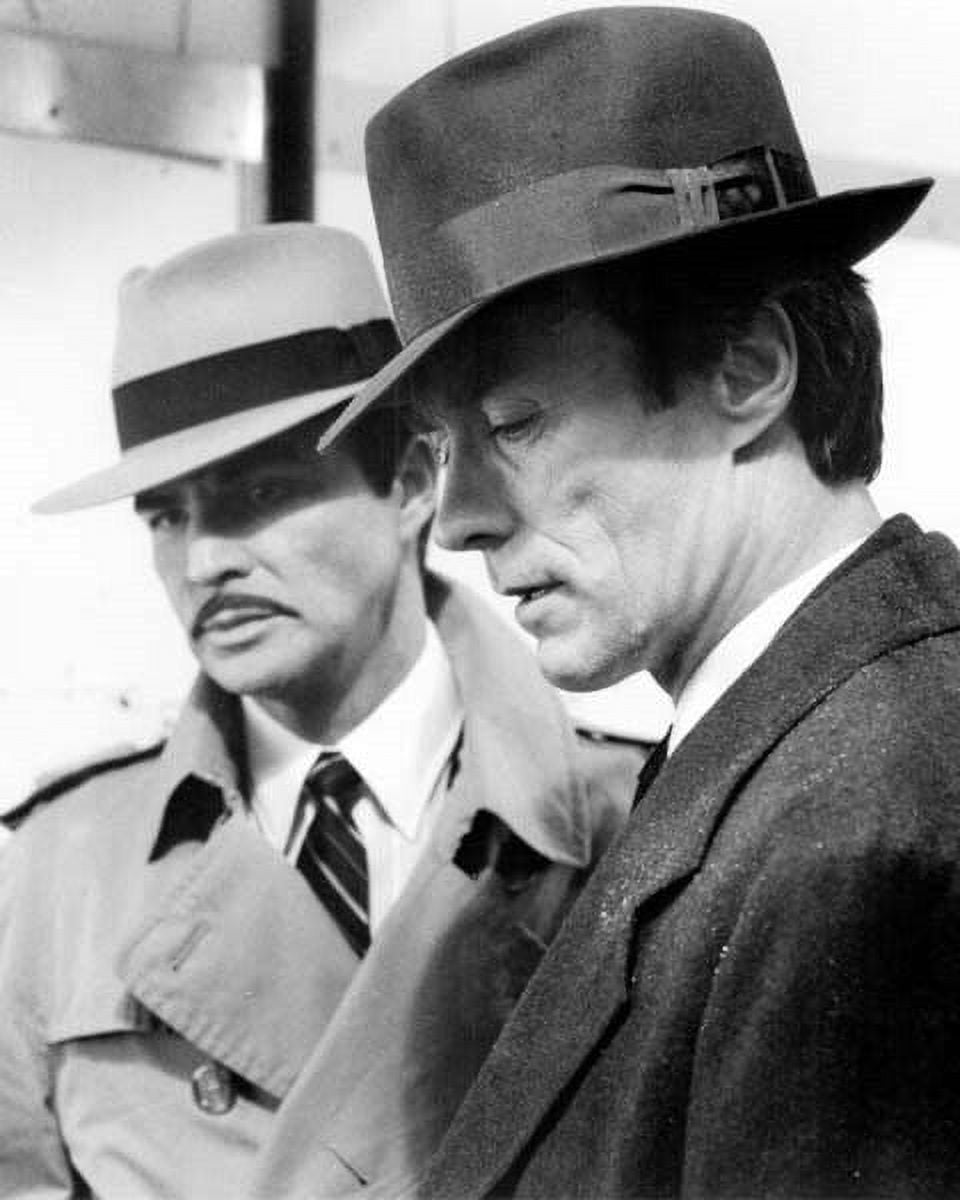 City Heat Clint Eastwood & Burt Reynolds in hats and coats 8x10 inch ...