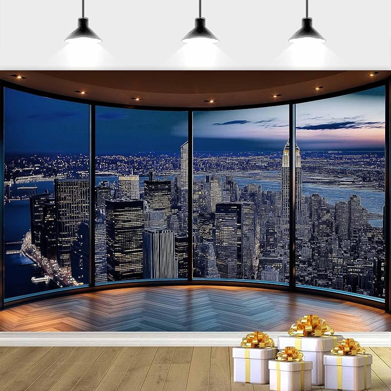 City Landscape Backdrop Modern Office Backdrop Modern City Building ...