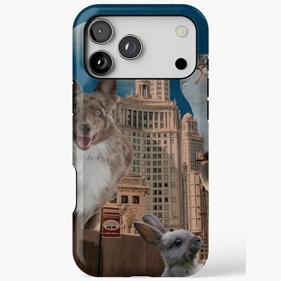 City Life Urban Minimal Art Phone Case Compatible iPhone 17 through 11 ...