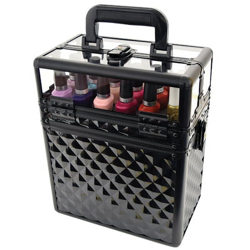 City Lights Lockable Nail Tech Tool Case - Walmart.com