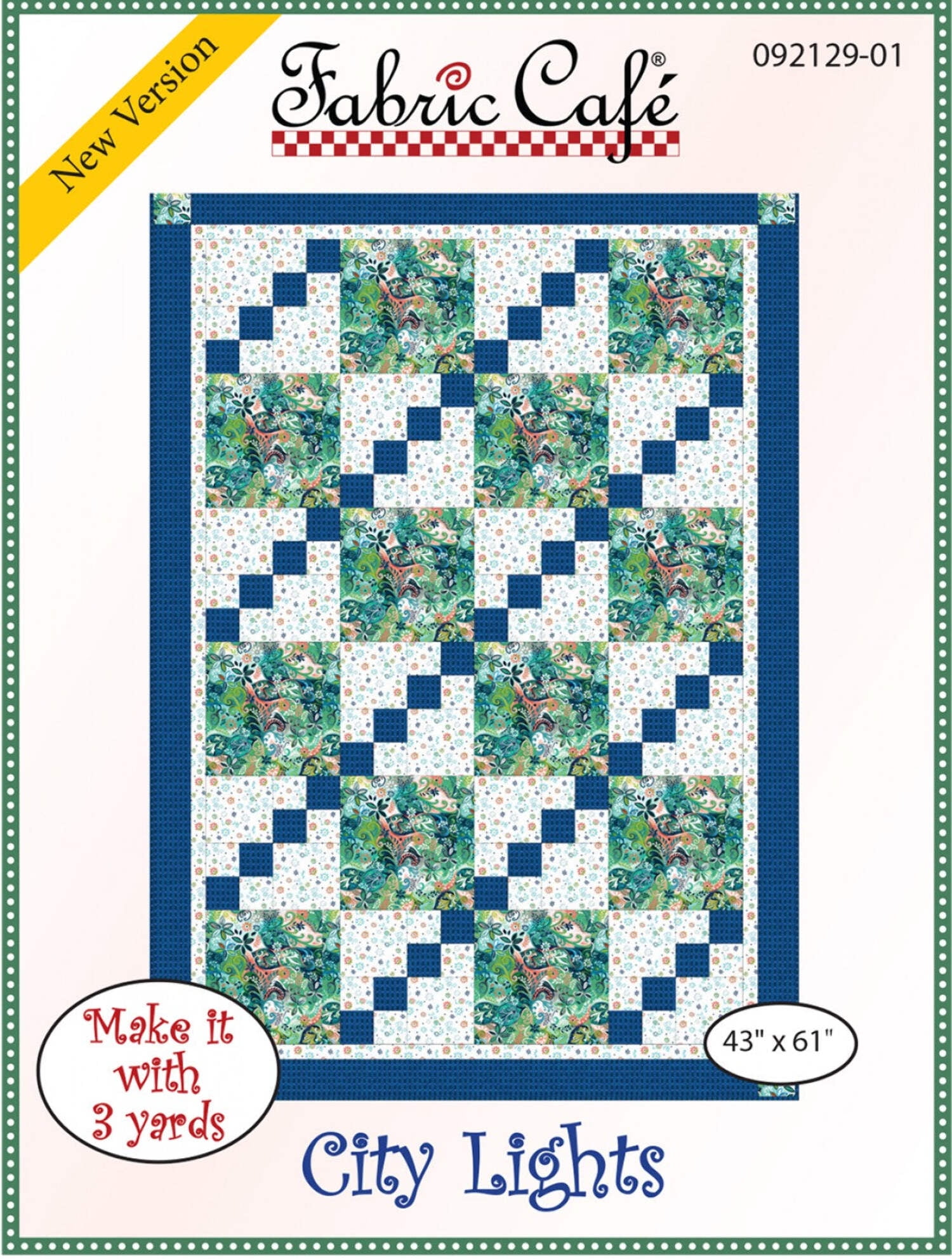 City Lights Quilt Pattern - Walmart.com