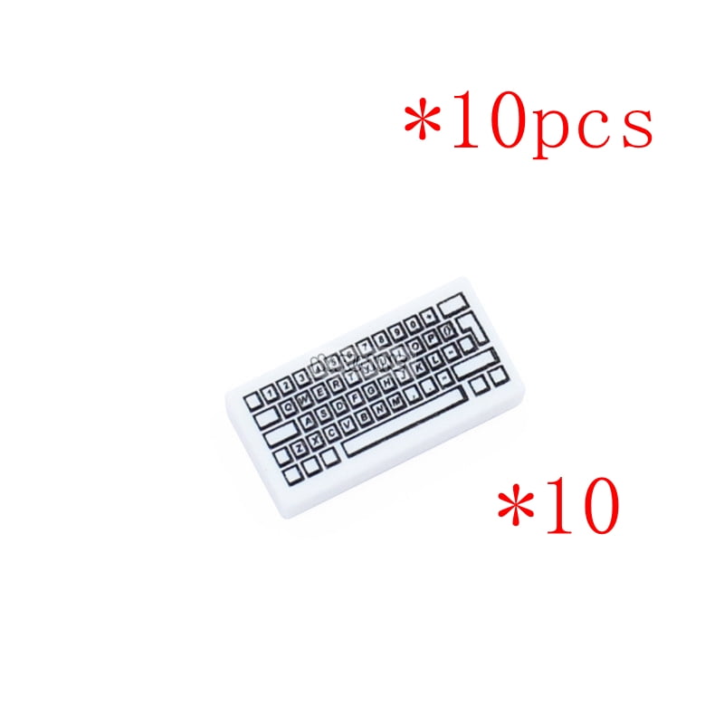 City MOC TV Television Game Console Prints Accessories Kids Toys for ...