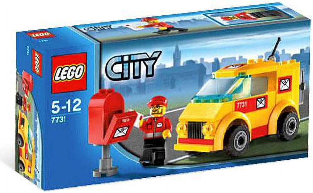 City Mail Van Set LEGO 7731 - Walmart.com