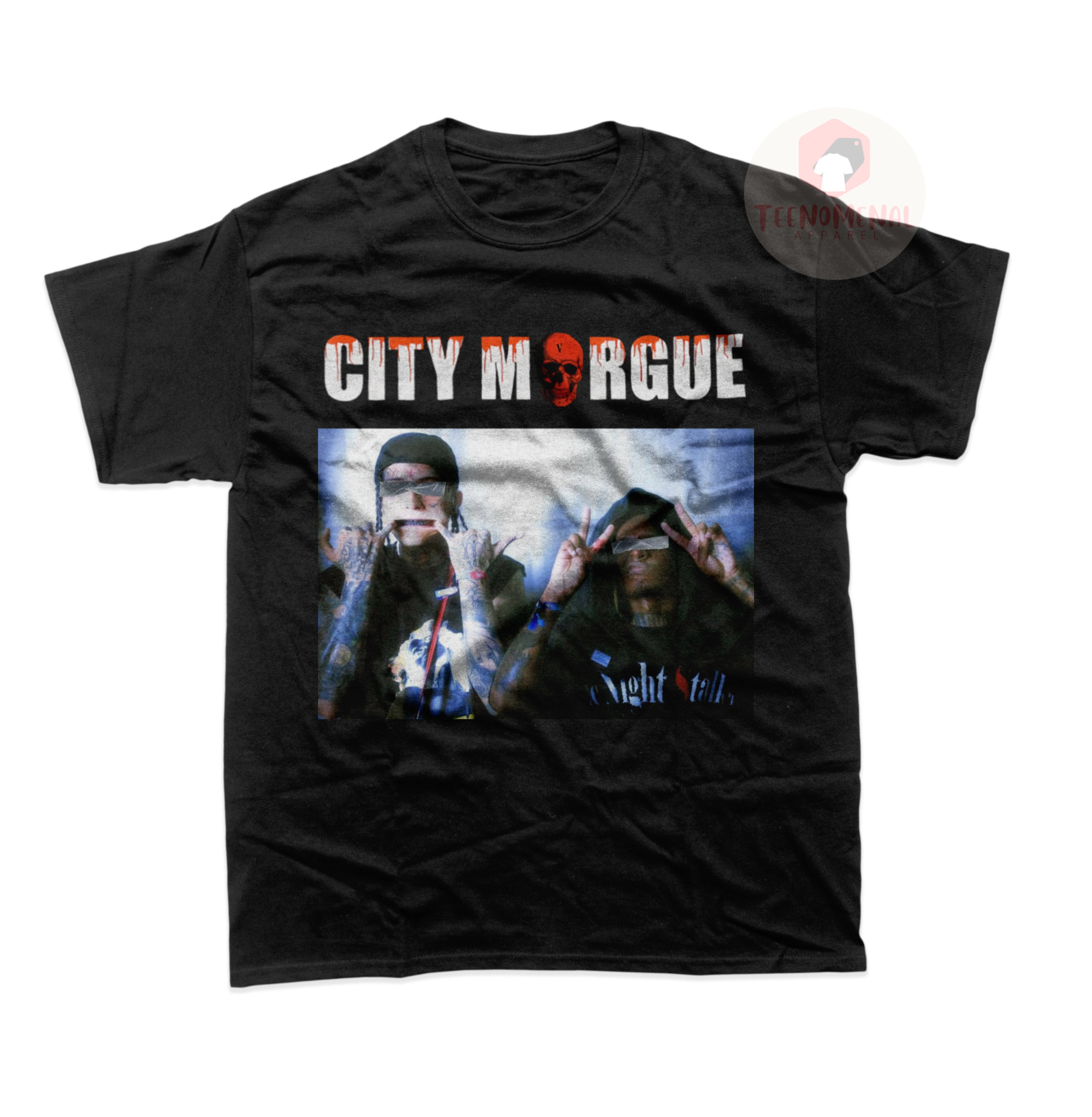 City Morgue Unisex T-Shirt - Rap Music Graphic Tee - ZillaKami Merch ...