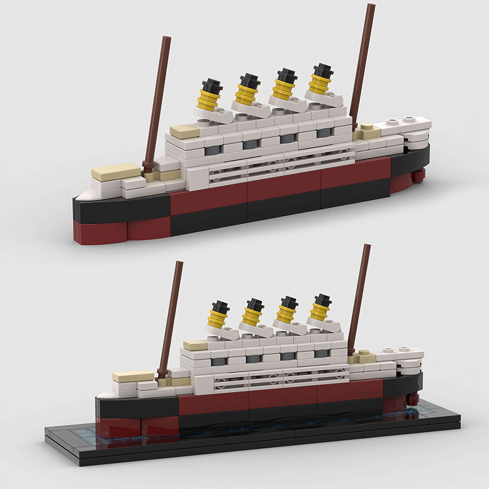 City Movie Ship Moc New Titanic RMS Cruise Sank Shipwreck Building ...