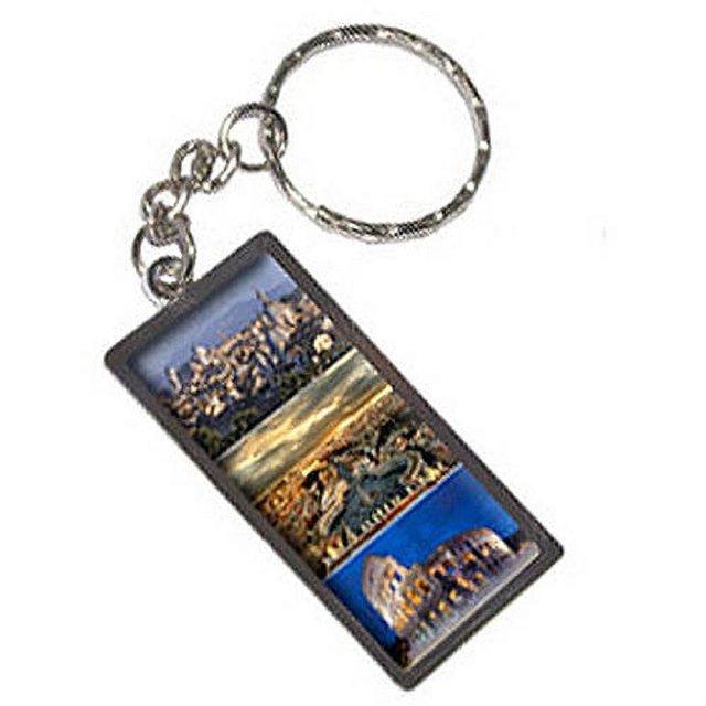 City Of Rome Italy Colloseum Saint Peters Square Keychain Key Chain ...