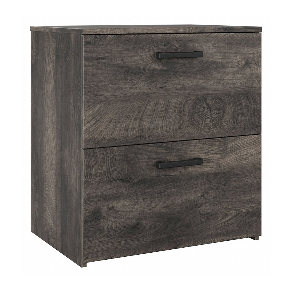 Kathy Ireland Home City Park 2 Drawer Lateral File Cabinet - Dark Gray ...