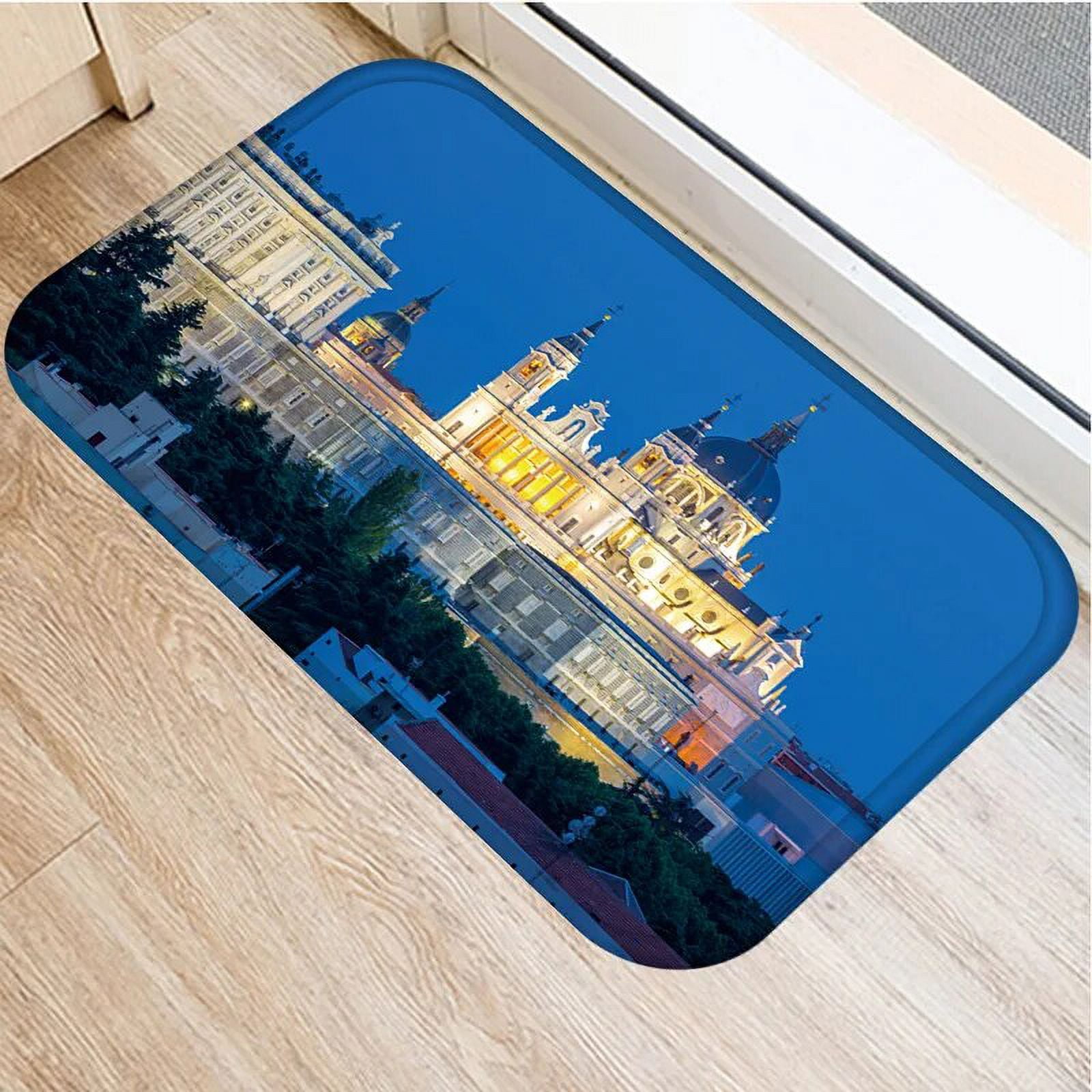 City Pattern Door Mat Tapete Doormats Carpet Non-Slip Kitchen Bathroom ...