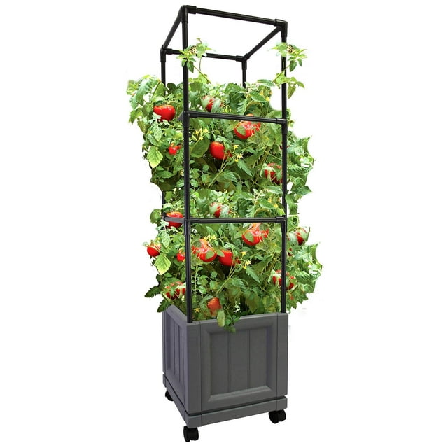 City Picker's Trellis Tower - Slate - Walmart.com