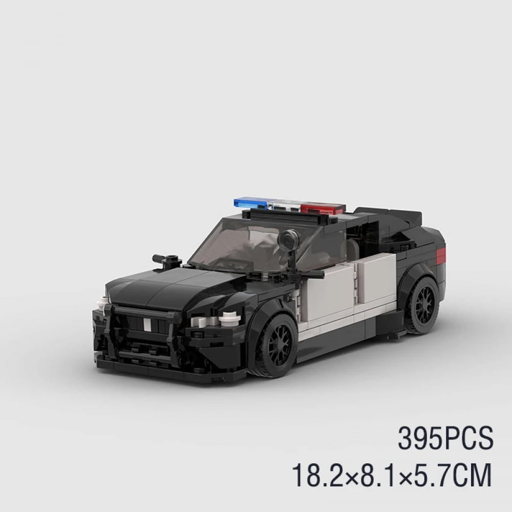 City Police Cars Victoria MOC Vehicle SWAT Patrol M5 M8 Building Blocks ...