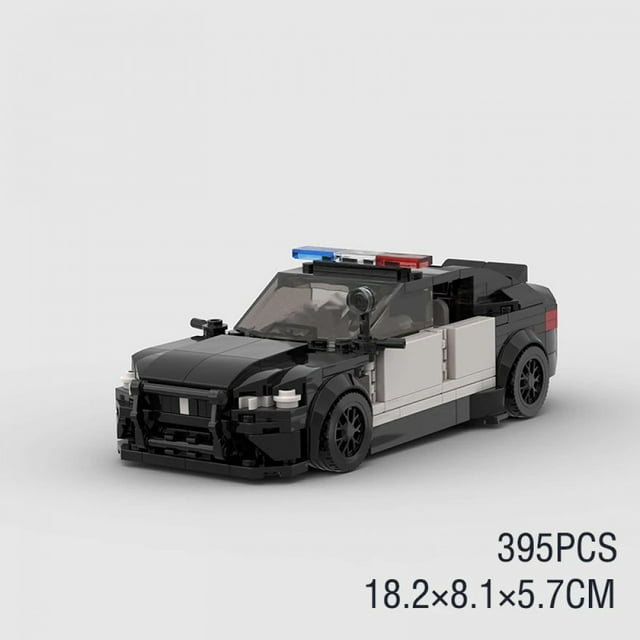 City Police Cars Victoria MOC Vehicle SWAT Patrol M5 M8 Building Blocks ...