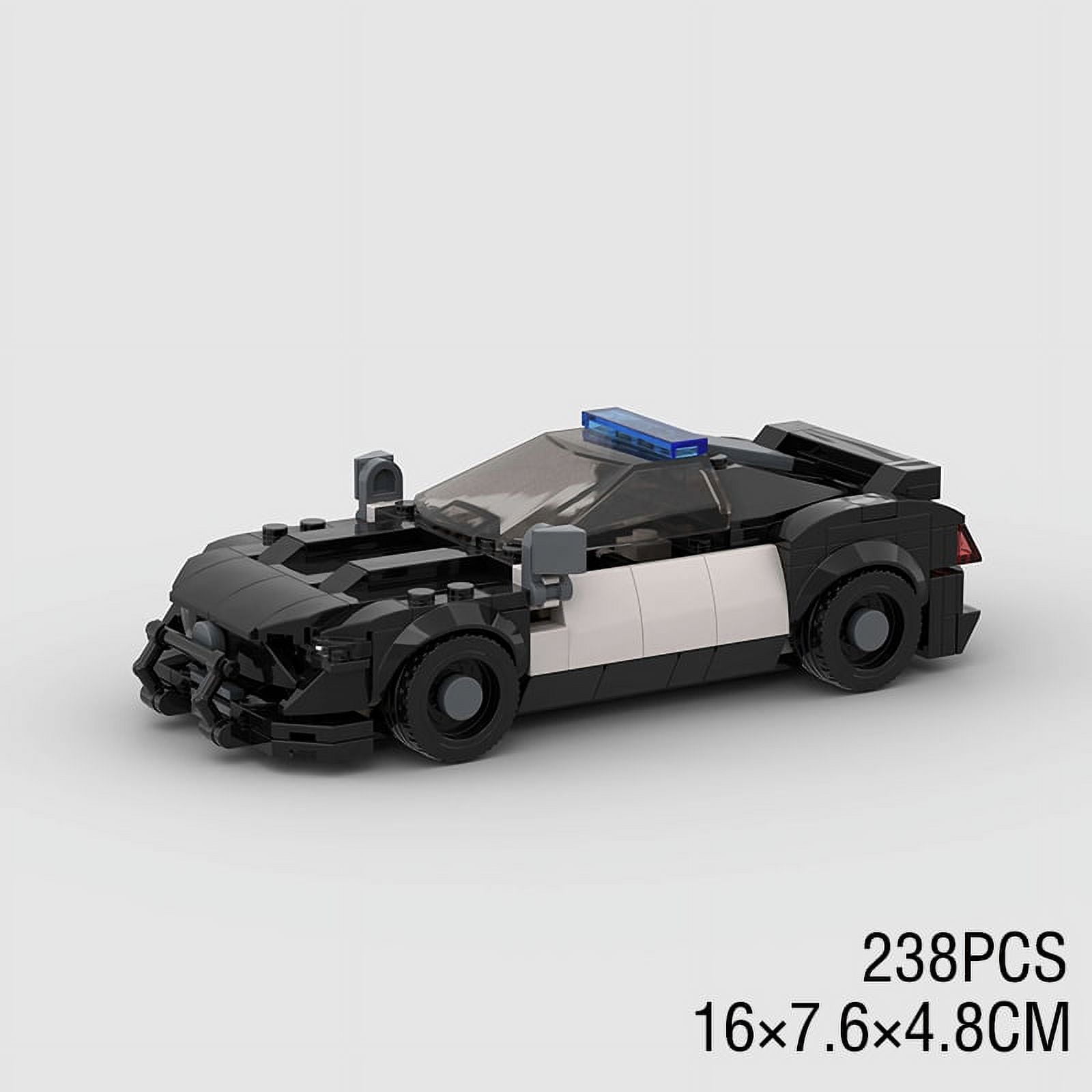 City Police Cars Victoria MOC Vehicle SWAT Patrol M5 M8 Building Blocks ...