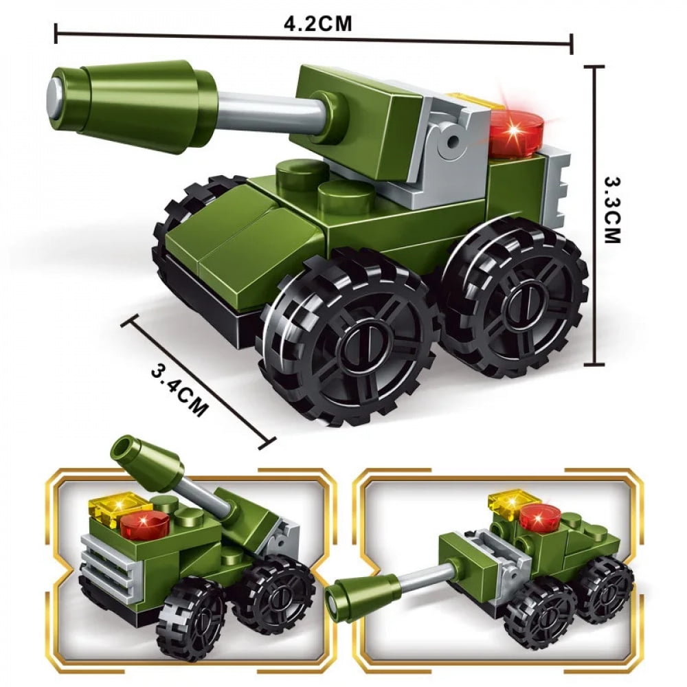 City Police Helicopter Car Plane Building Blocks MOC Classic Aircraft ...