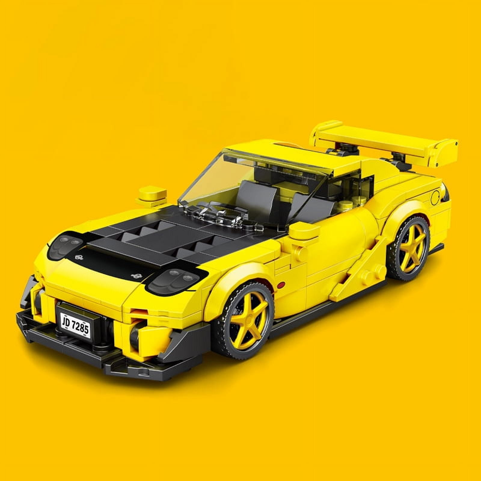 City RX7 Classic Racing Cars Building Sets Creative Bricks KIts JDM ...
