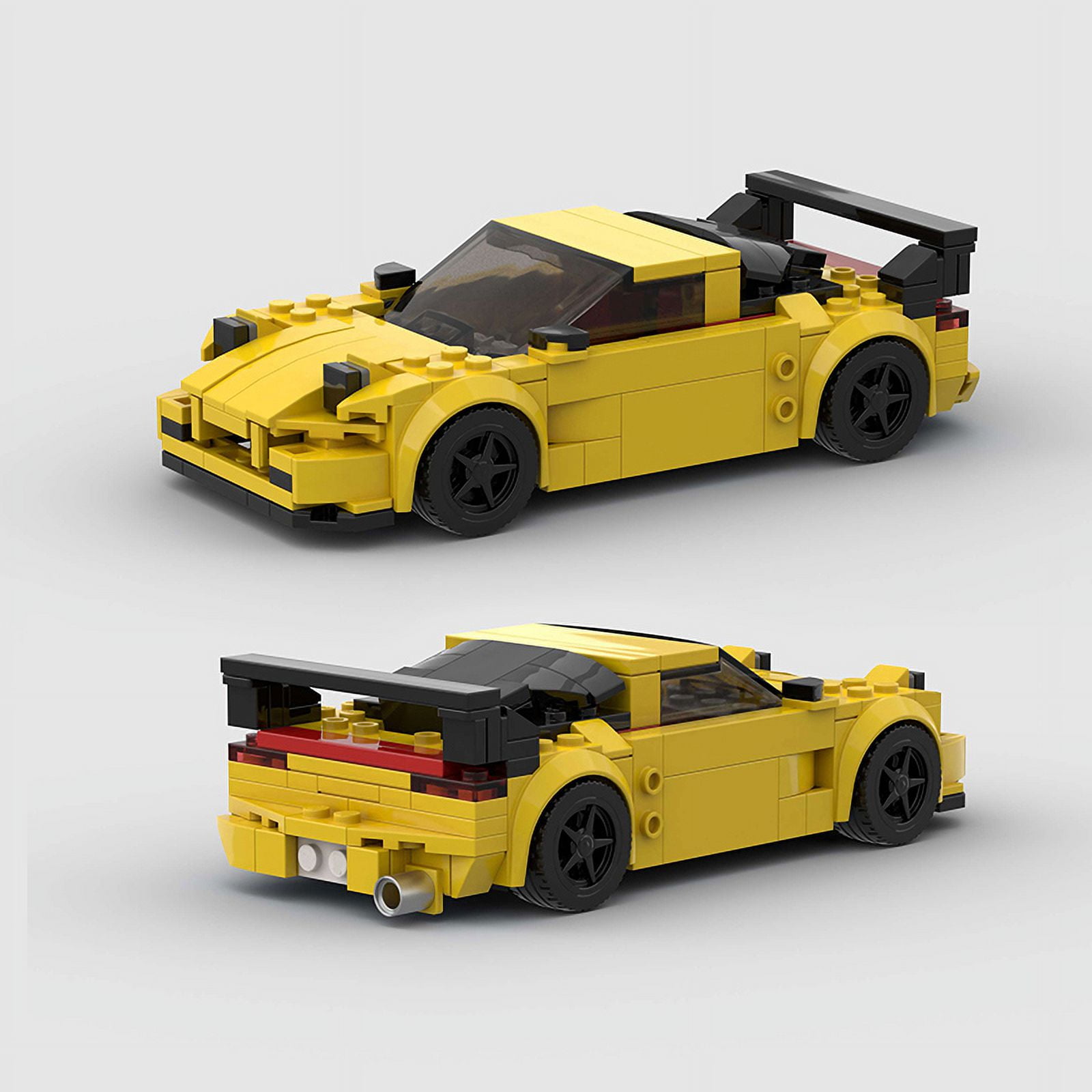 City Racing Car Speed Champions Sports Building Blocks Bricks MOC ...