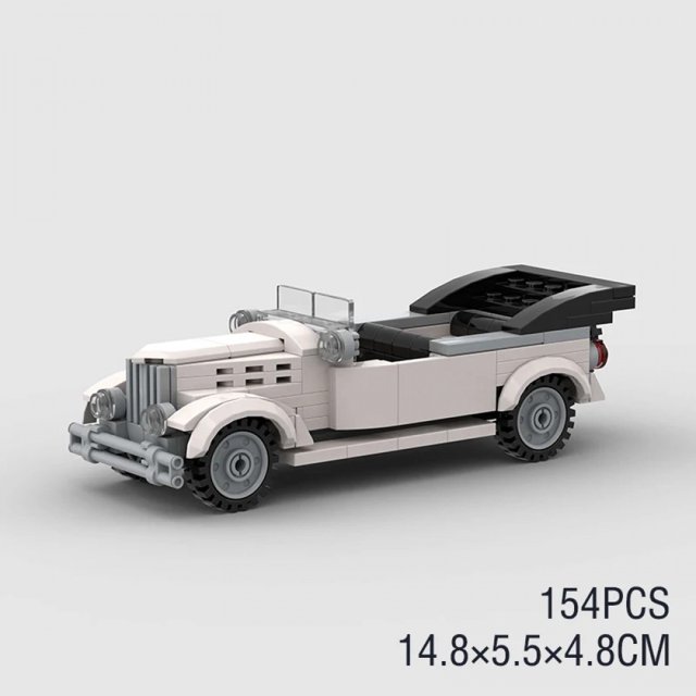 City Racing Speed Champions Model Building Blocks Convertible MOC Open ...