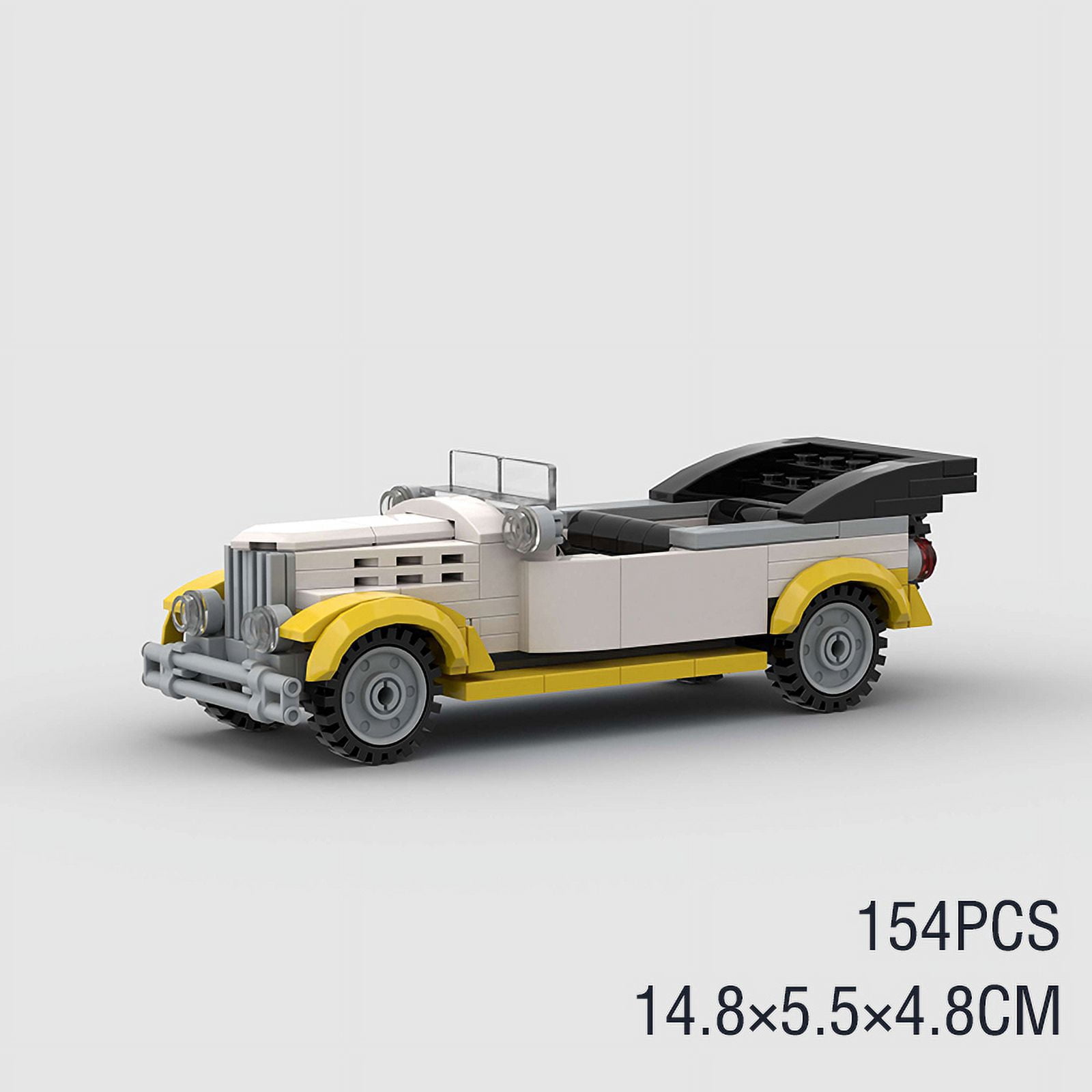 City Racing Speed Champions Model Building Blocks Convertible MOC Open ...