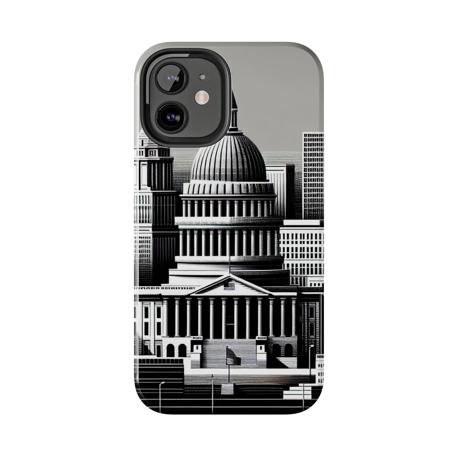 City Skyline Aesthetic Phone Case for iPhone 11 12 13 14 15 16 17 Pro ...