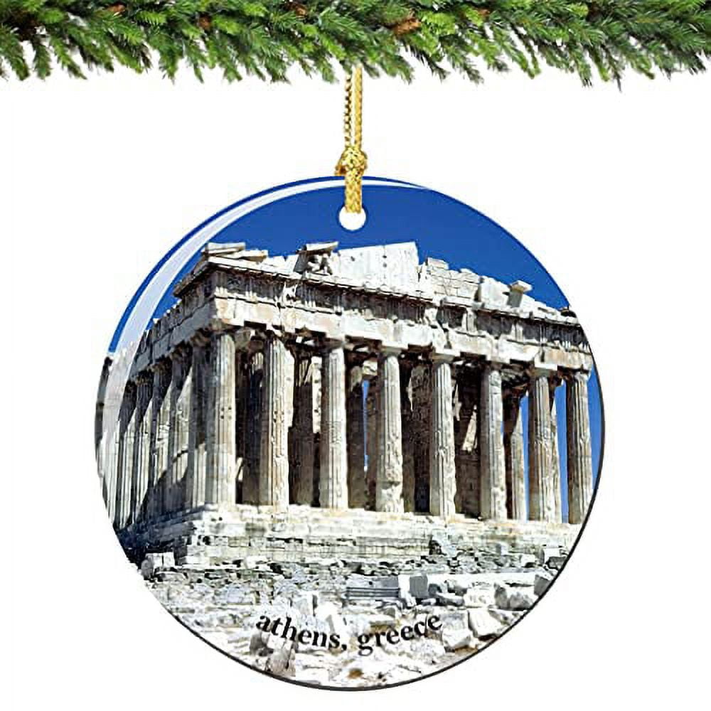 City-Souvenirs Acropolis Parthenon Athens Greece Christmas Ornament ...