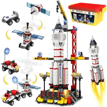 LEGO City Space Rocket 60228, NASA Rover and Launch Control for Space ...