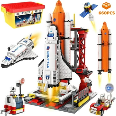 Space Exploration Shuttle Toys, Spaceship Fire Arrow Launch Center Toy ...