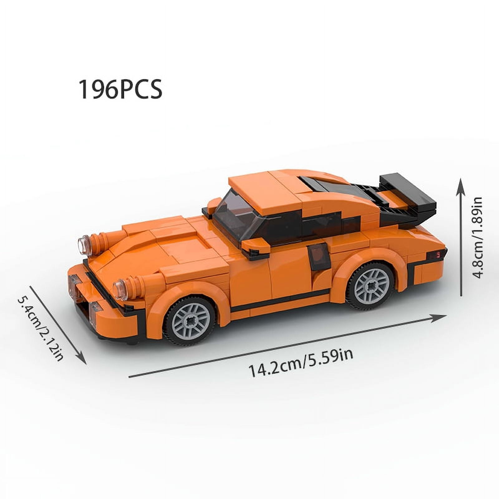 City Speed Champion Racer MOC Vehicle Building Blocks Brick World ...