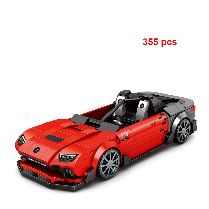 City Speed Champion Racing Technical Car Building Blocks Sports Car ...