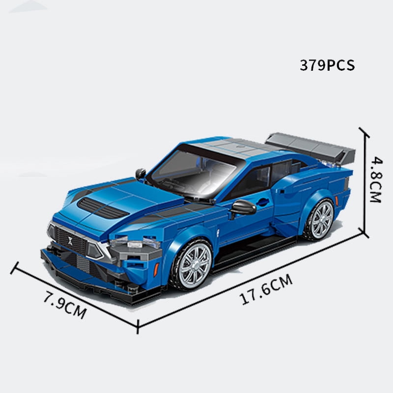 City Speed Champion Racing Technical Car Building Blocks Sports Car ...