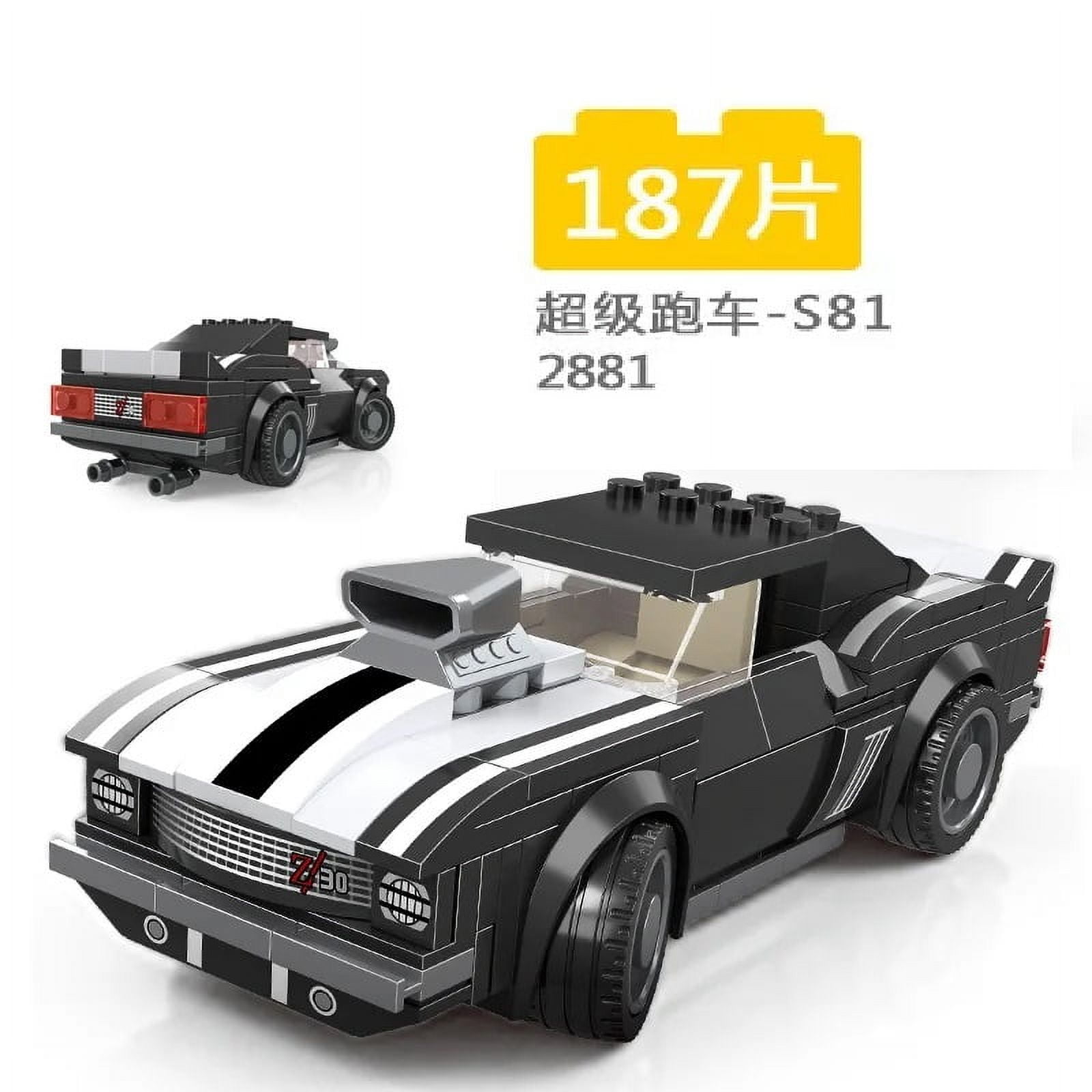 City Speed Champion Sport Car Building Blocks Racing Vehicle Technical ...