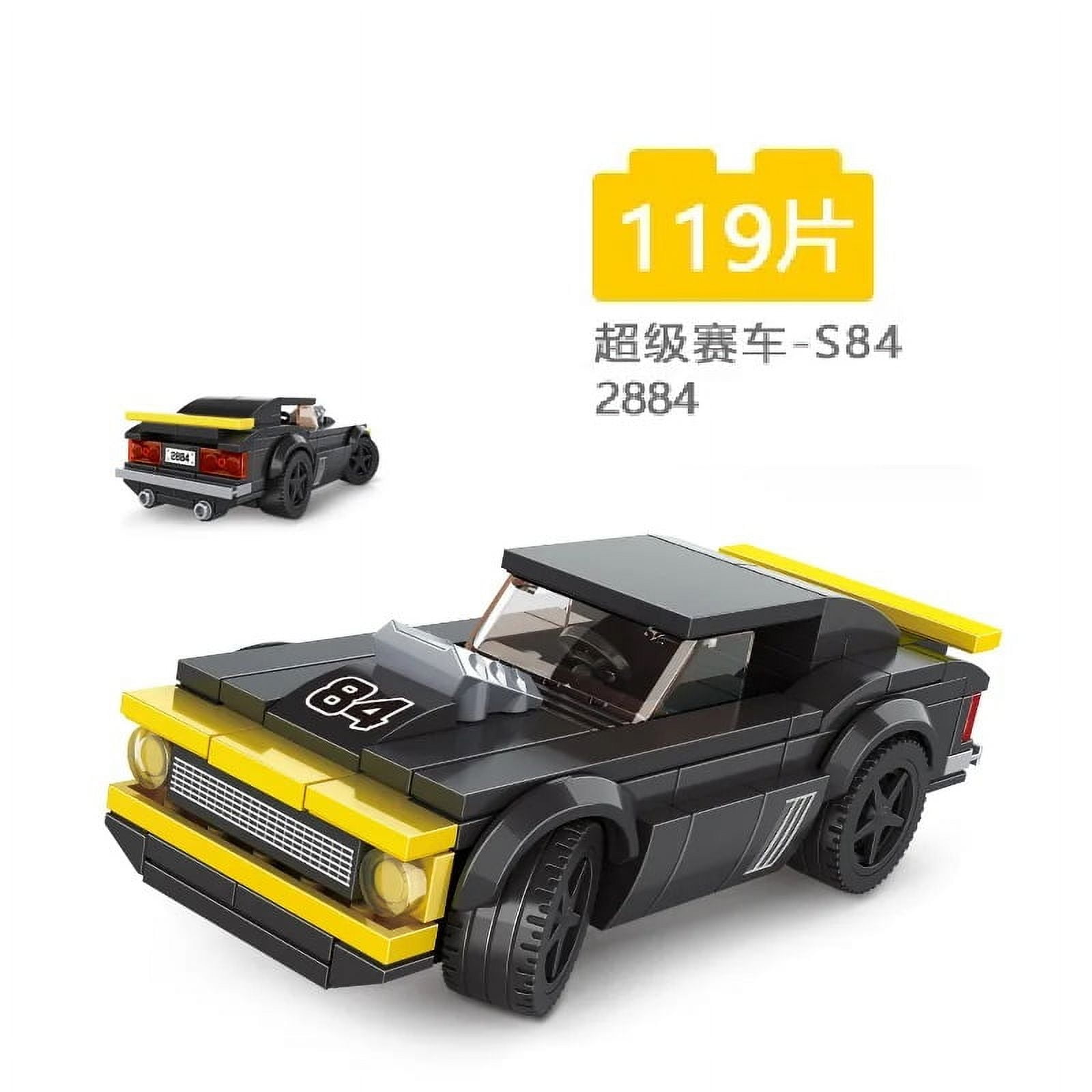 City Speed Champion Sport Car Building Blocks Racing Vehicle Technical Model Assembly MOC Bricks ...