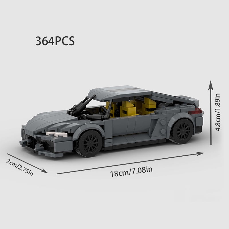 City Speed Champion Sport Racing Cars Building Blocks Model MOC ...