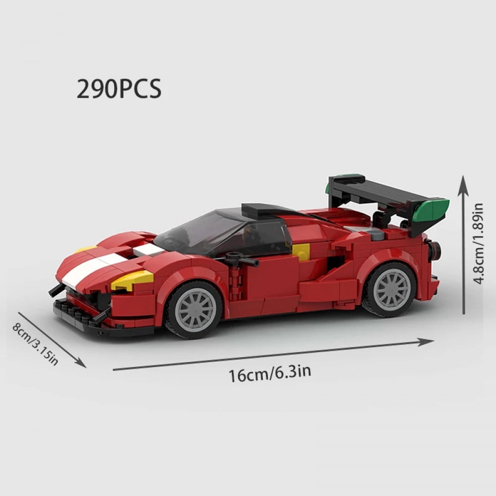 City Speed Champion Sports Car Building Blocks Famous Supercar MOC ...