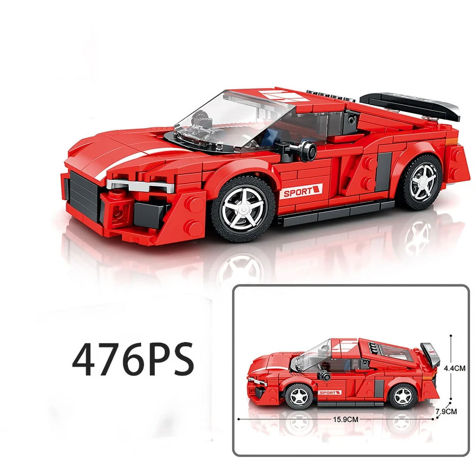 City Speed Champion Sports Car Building Blocks Technique Car Carro ...