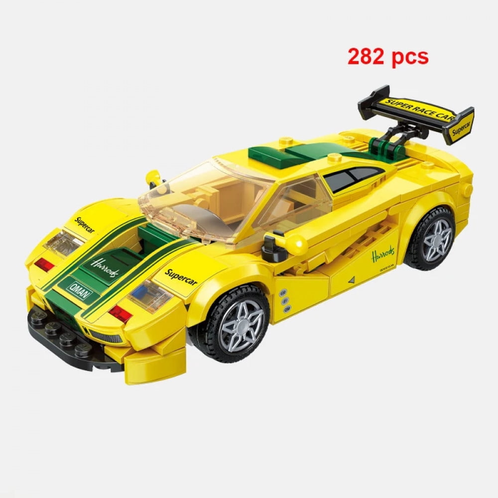 City Speed Champion Sports Car Building Blocks Technique Car Carro ...