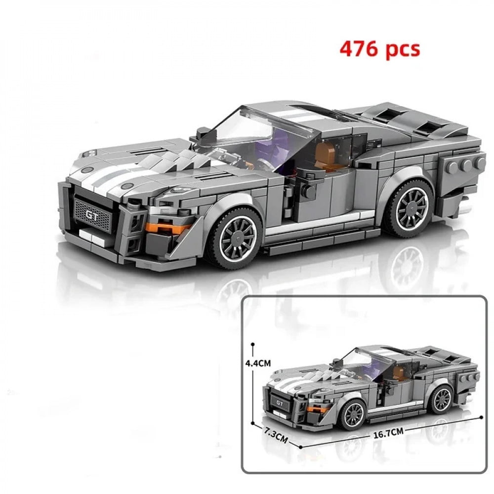 City Speed Champion Sports Car Building Blocks Technique Car Carro ...