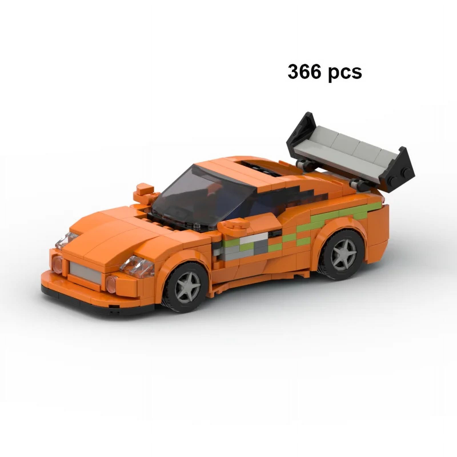 City Speed Champion Technical Car Racing Car Building Blocks Garage ...