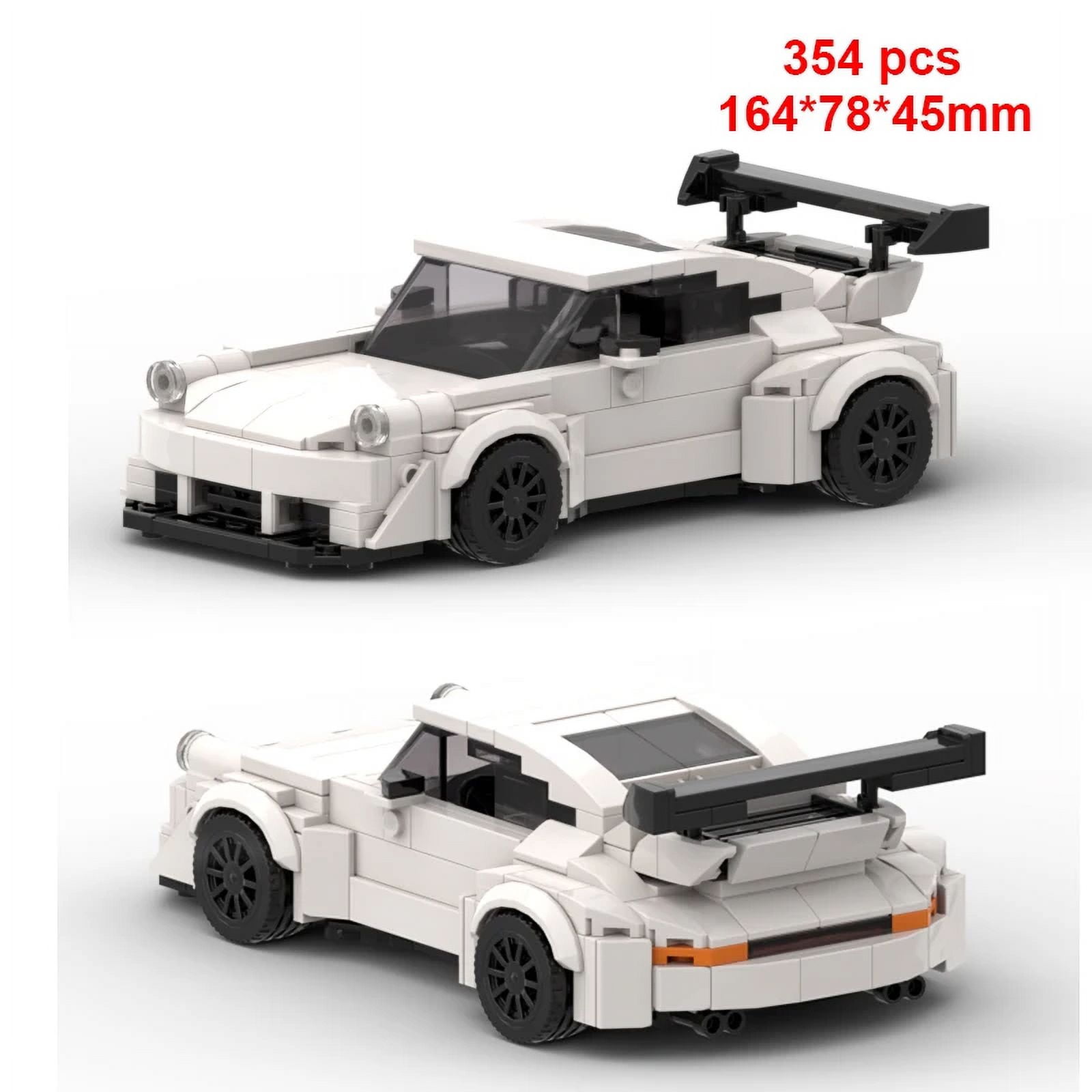 City Speed Champion Technical Car Racing Car Building Blocks Garage ...