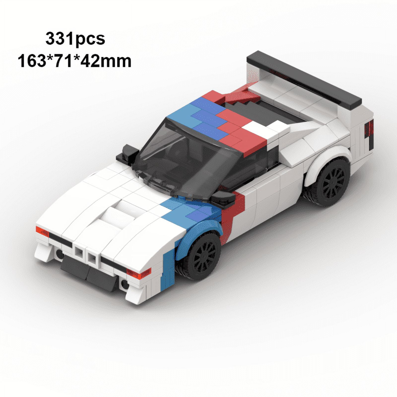 City Speed Champion Technical Car Racing Car Building Blocks Garage ...