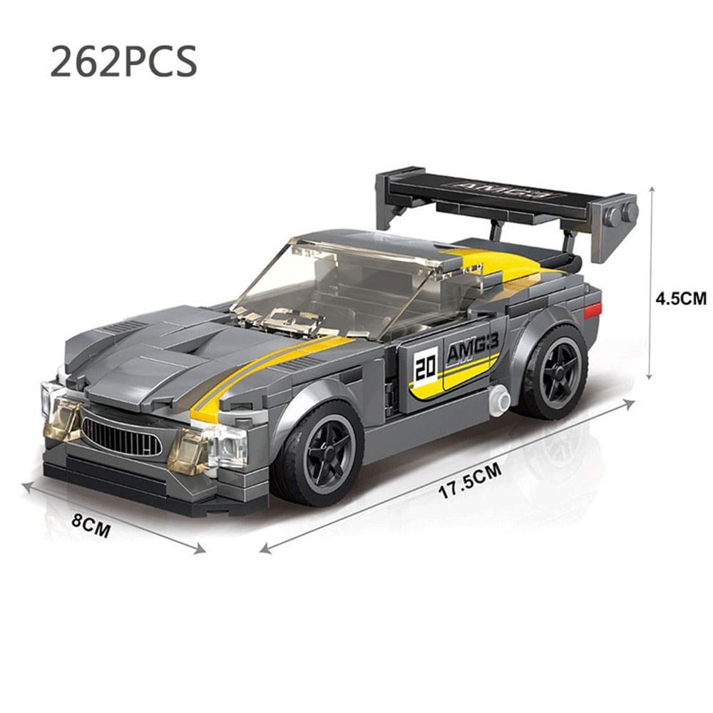 City Speed Champion Technical Car Sports Racing Car Moc Building Blocks ...