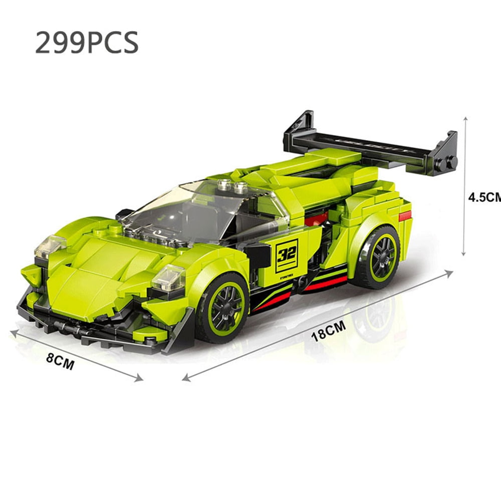 City Speed Champion Technical Car Sports Racing Car Moc Building Blocks ...
