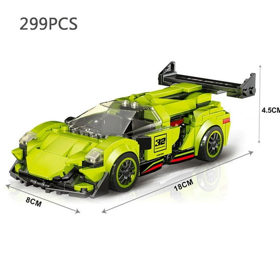 City Speed Champion Technical Car Sports Racing Car Moc Building Blocks ...