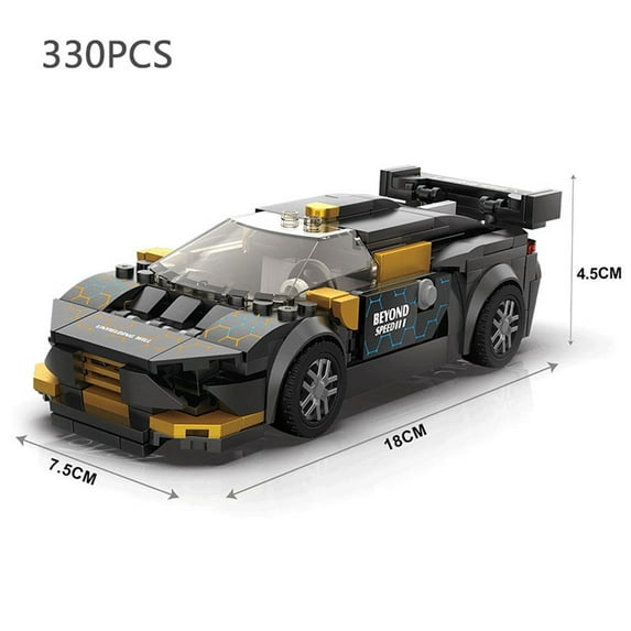 City Speed Champion Technical Car Sports Racing Car Moc Building Blocks ...