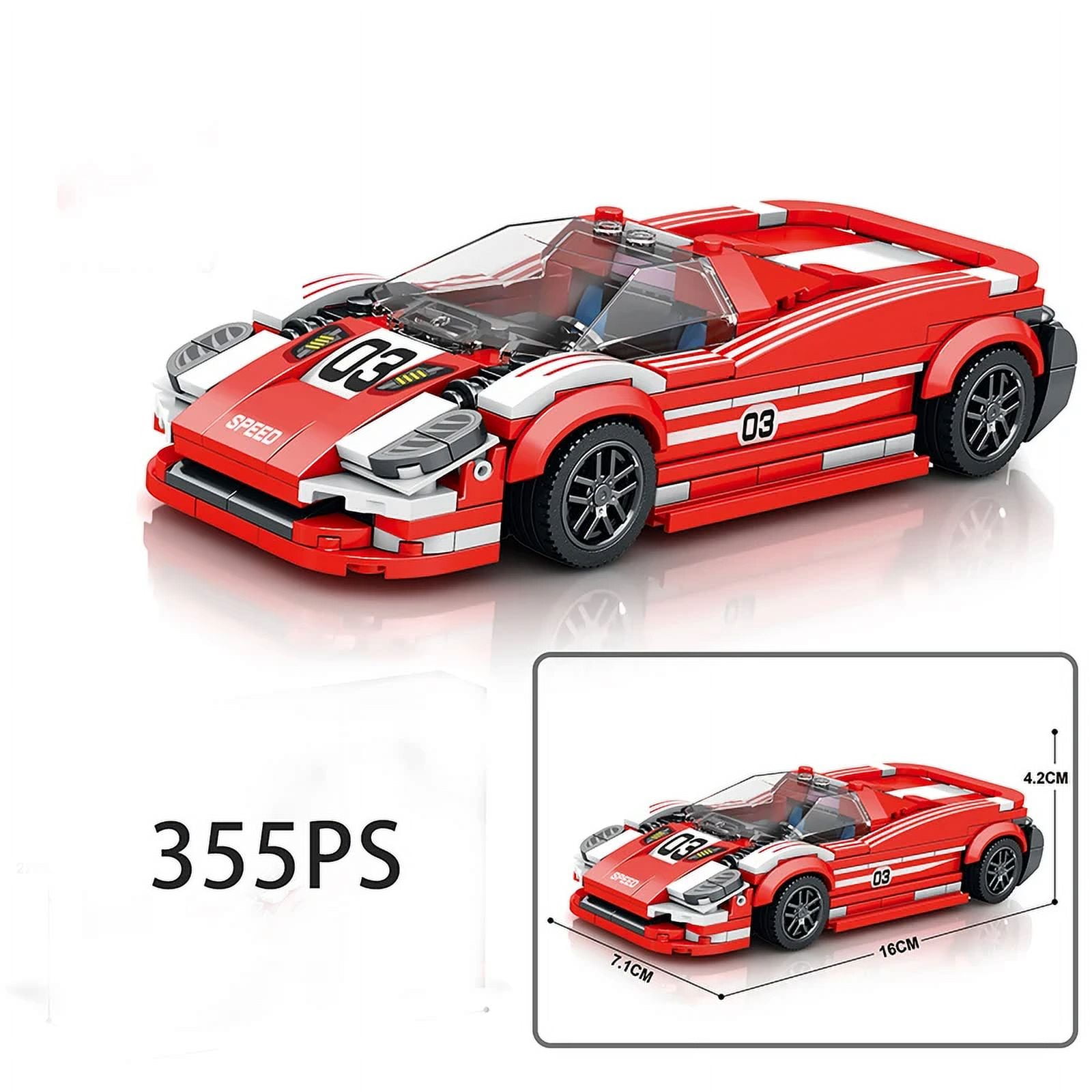 City Speed Champion Technical Car Sports Racing Car Vehicle Racer Moc ...
