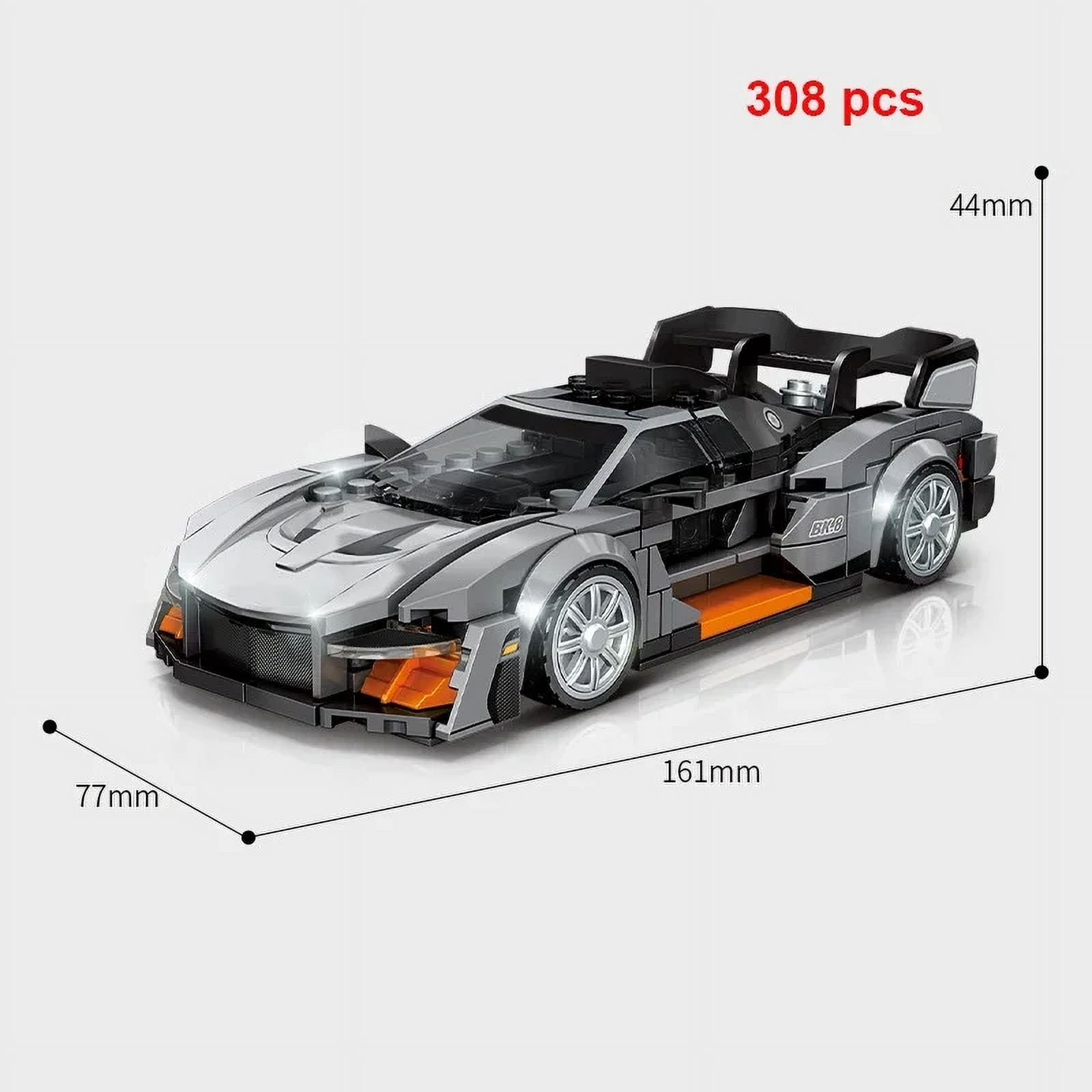 City Speed Champion Technical Racing Car Building Blocks Garage Sports ...