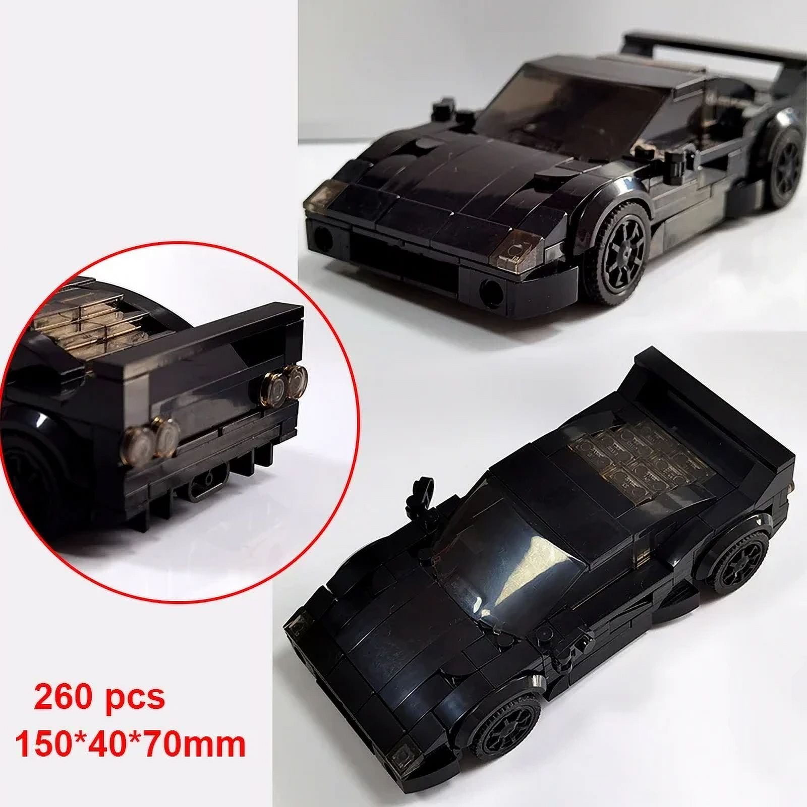 City Speed Champion Technical Racing Car Building Blocks Garage Sports ...