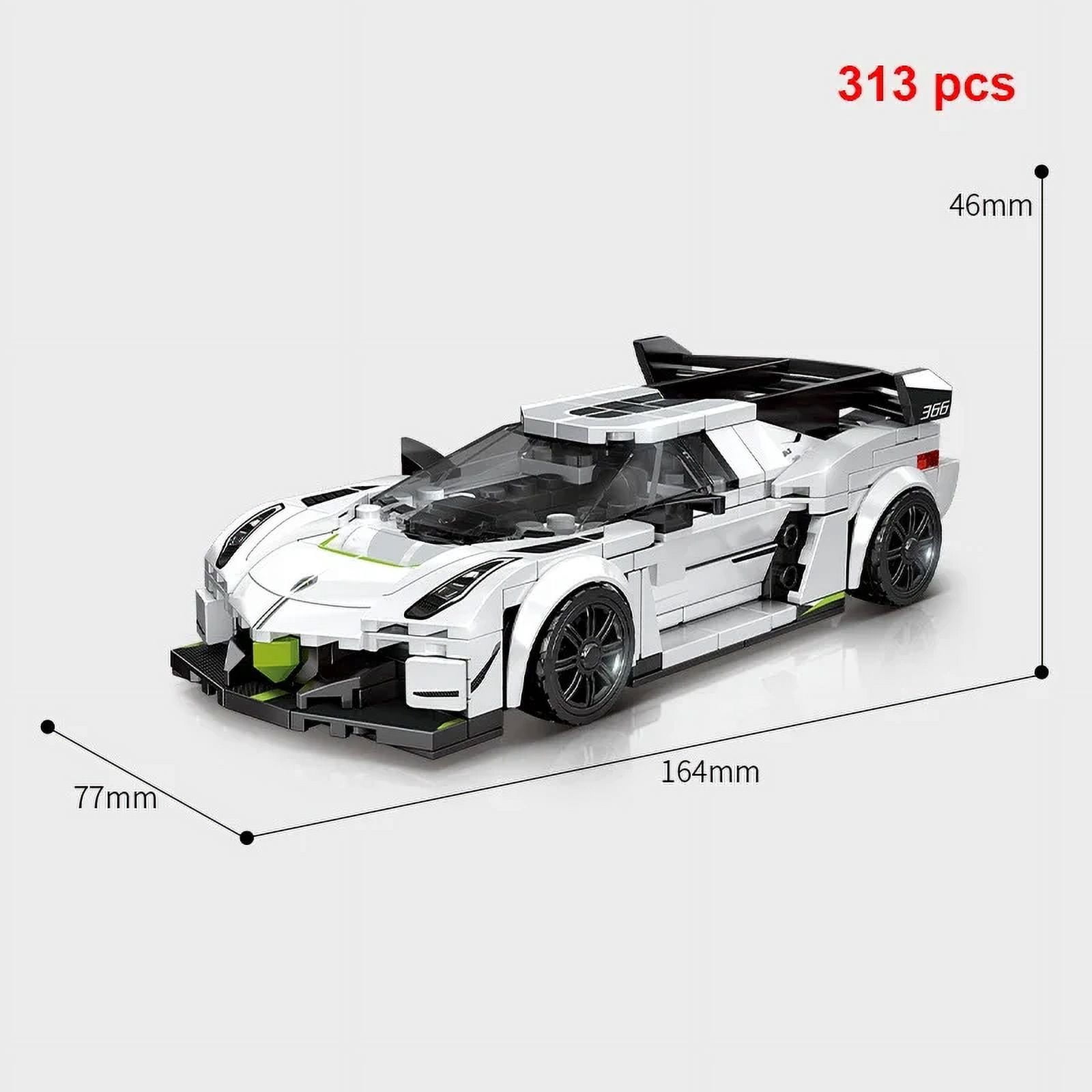 City Speed Champion Technical Racing Car Building Blocks Garage Sports ...