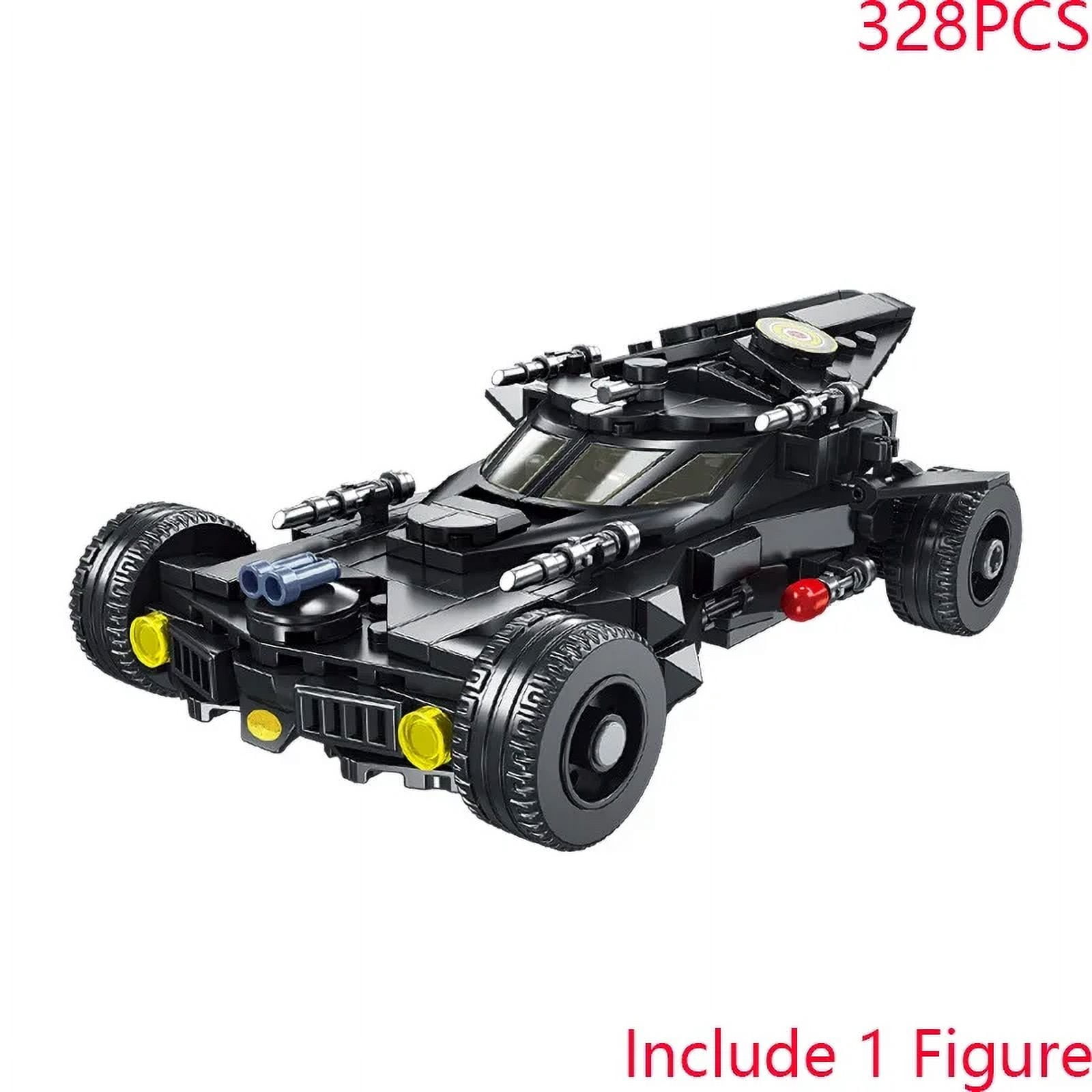 City Speed Champions Black Sports Car Model Assembling Building Blocks ...
