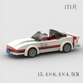 City Speed Convertible MOC Old Car Super Race Vehicle Model Building ...