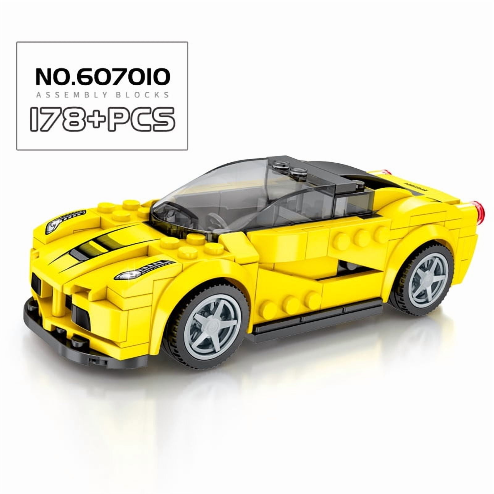 City Speed Racing MOC Car Sports Building Blocks Bricks Classic Rally ...