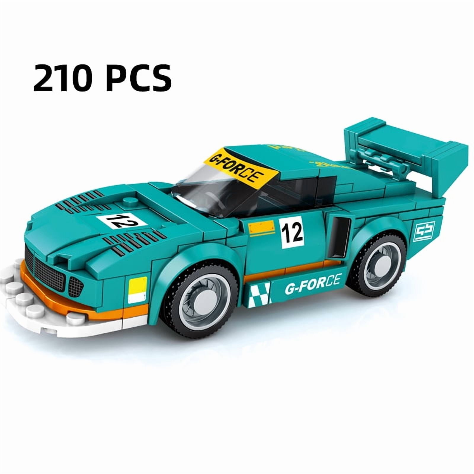 City Speed Racing MOC Car Sports Building Blocks Bricks Classic Rally ...